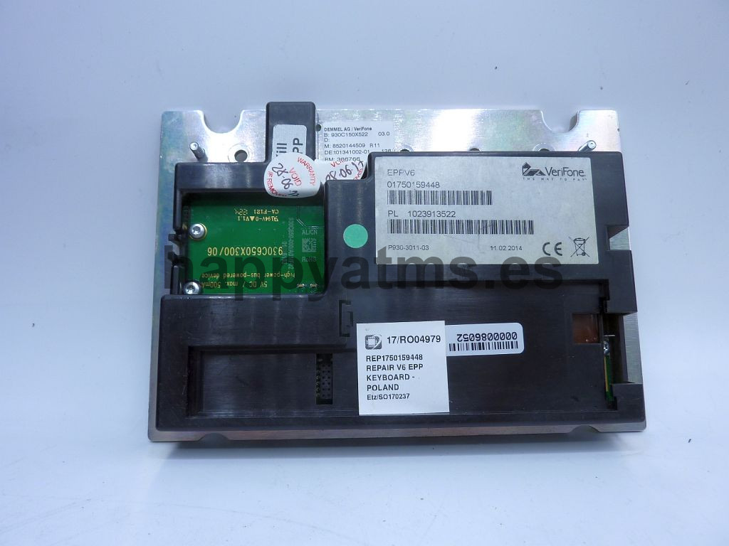 happyatms.es Keyboard V6 EPP POL CES PN: 01750159448
