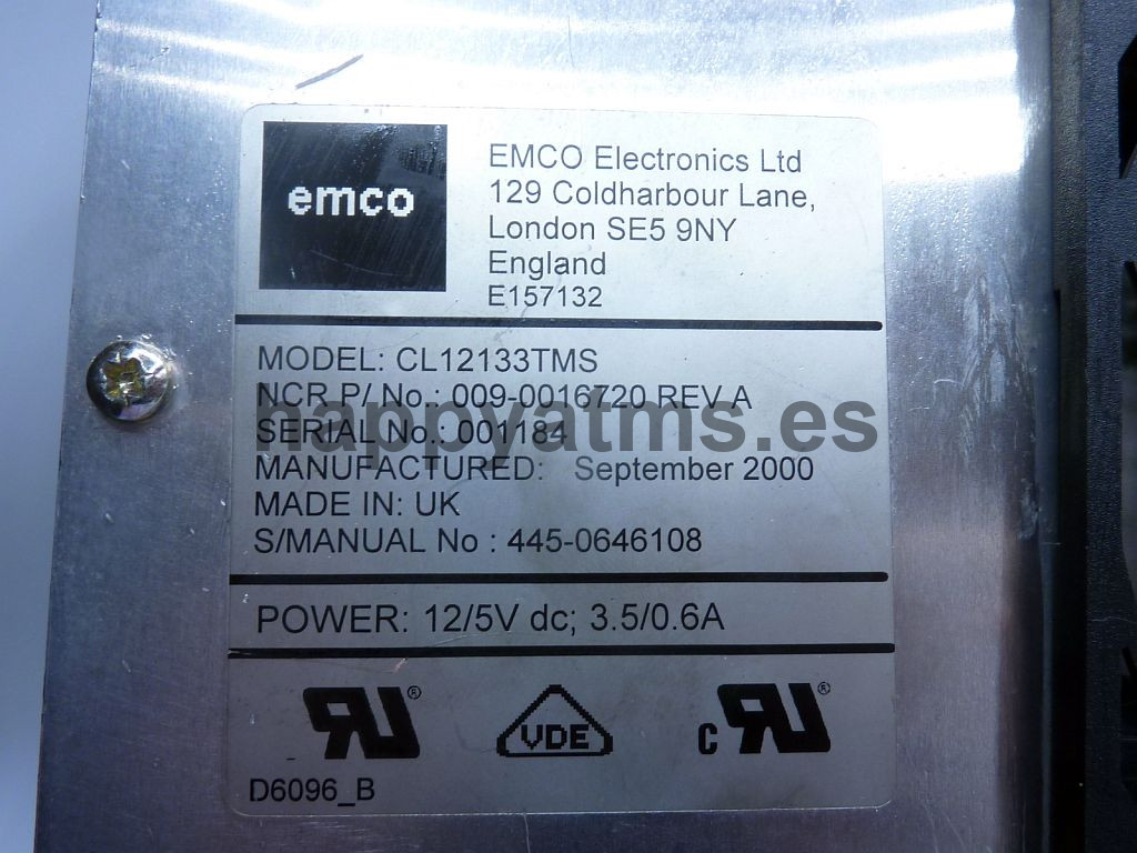 happyatms.es NCR ATM Monitor LCD P77/86/87 12.1 inch Digital IF PN: 009 ...