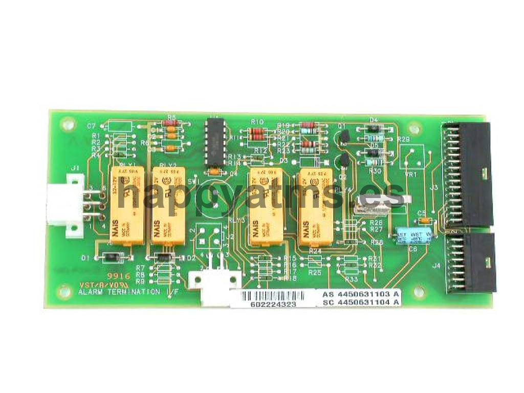 happyatms.es NCR ALARMS INTERFACE PCB ASSEMBLY PN: 445-0631103, 4450631103