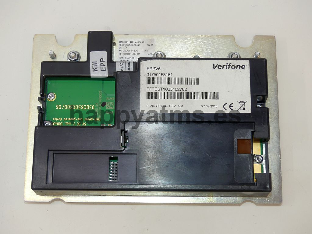 happyatms.es Wincor Nixdorf Keyboard V6 EPP INT Test CES PN ...
